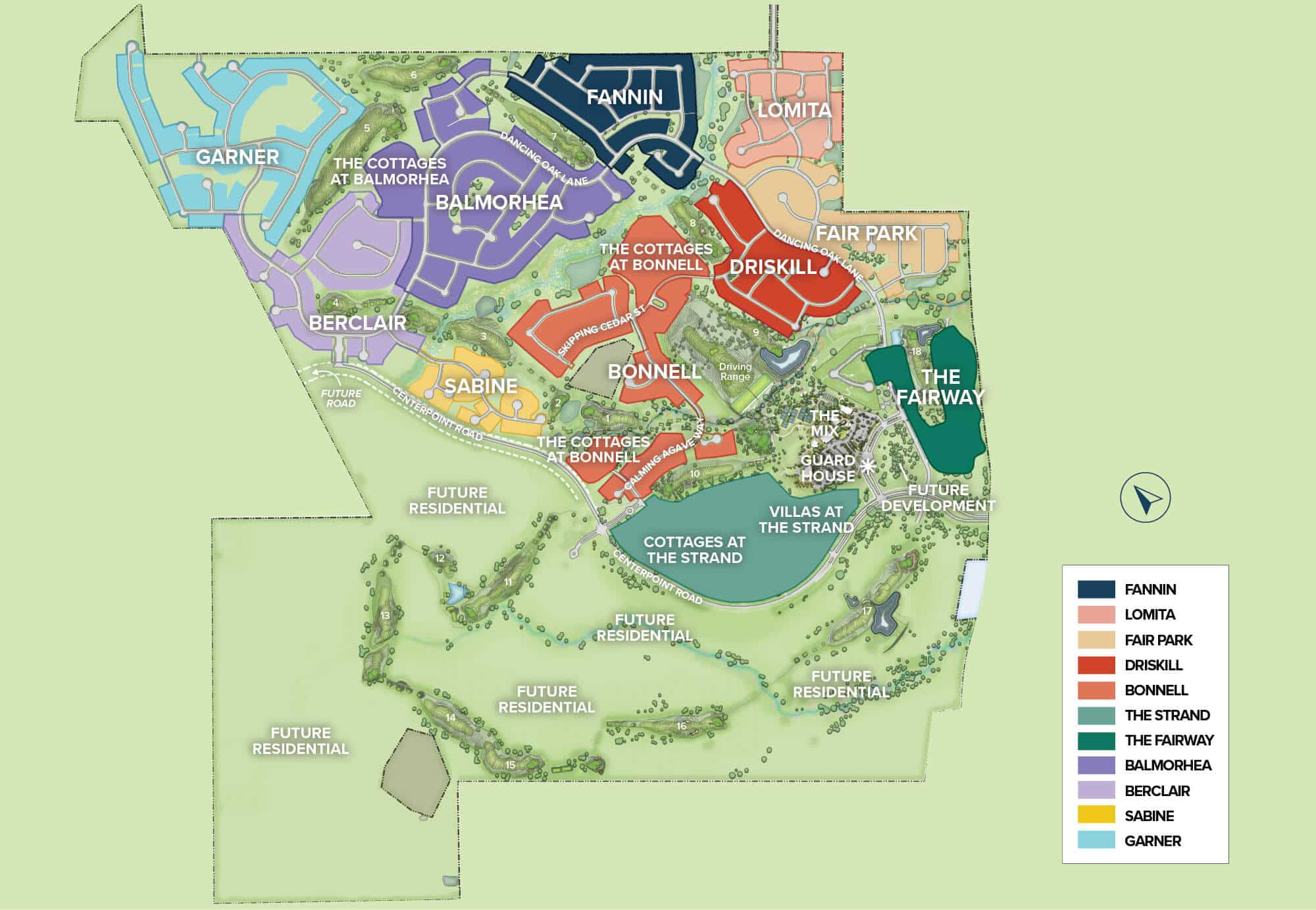 Community Map of Kissing Tree - Explore The Area